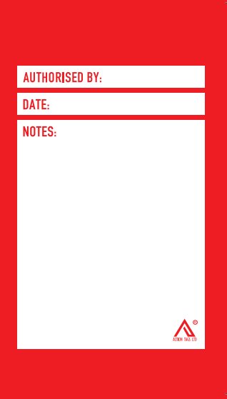 Equipment Out of Service Warning Tags (Pack of 20) – Action Tags