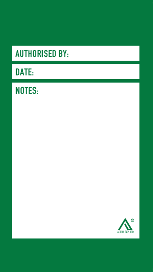 Equipment Ready for Service Tags (Pack of 20) – Action Tags